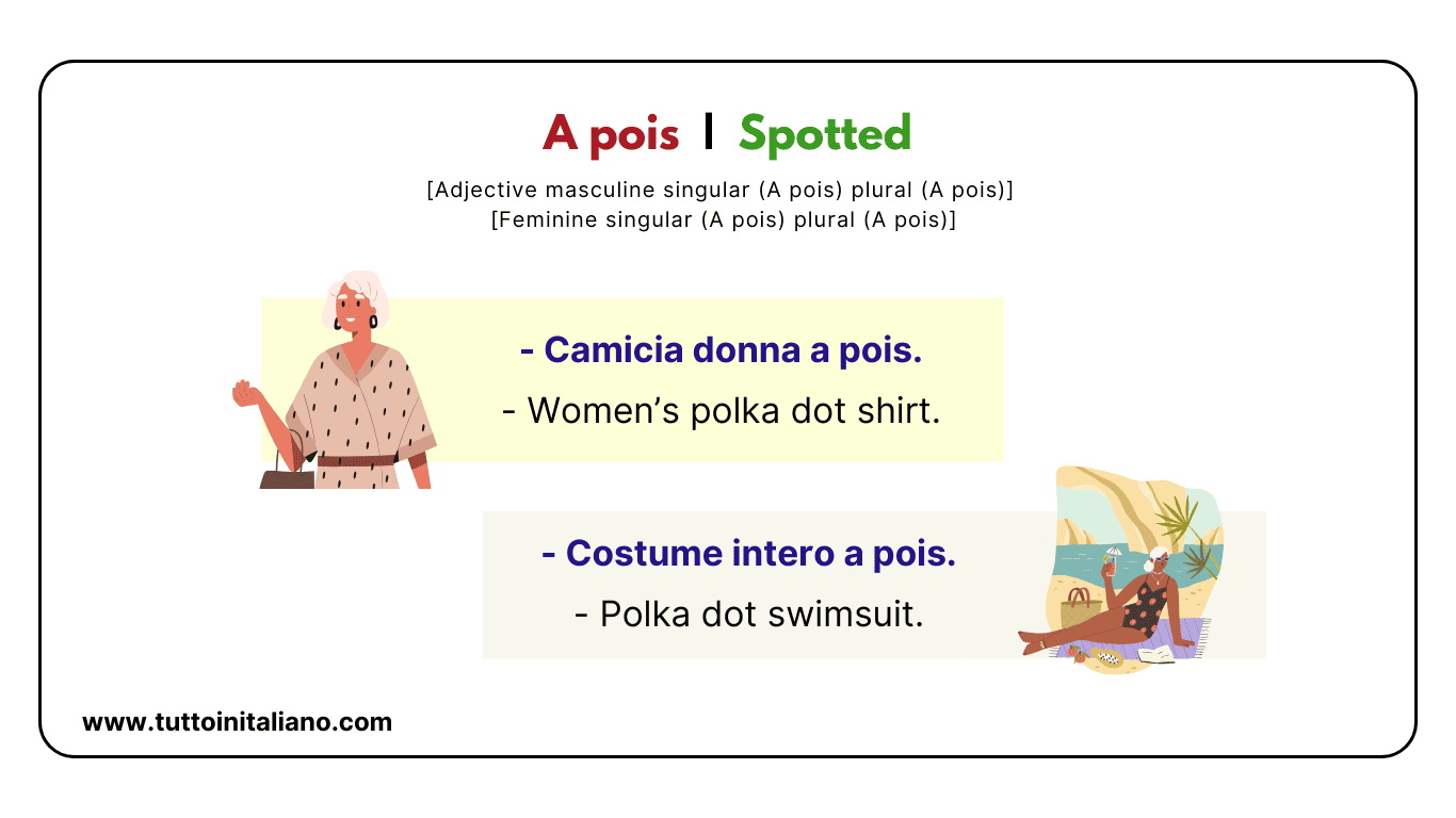 30+ Italian adjectives to describe clothes with Examples | Easy learn ...