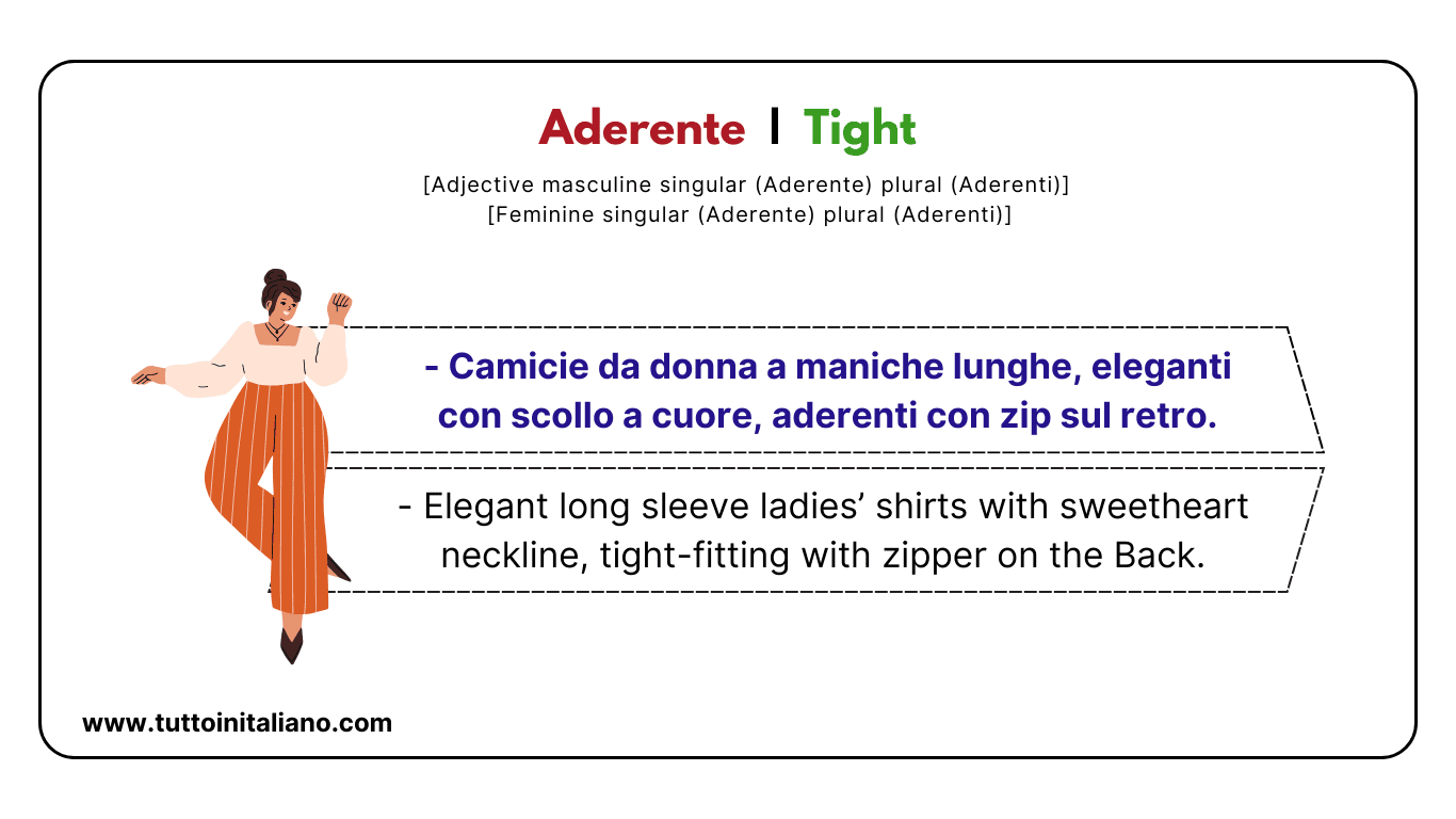 30+ Italian adjectives to describe clothes with Examples | Easy learn ...