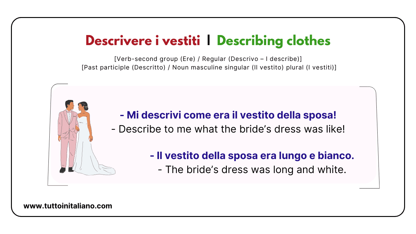 30+ Italian adjectives to describe clothes with Examples | Easy learn ...