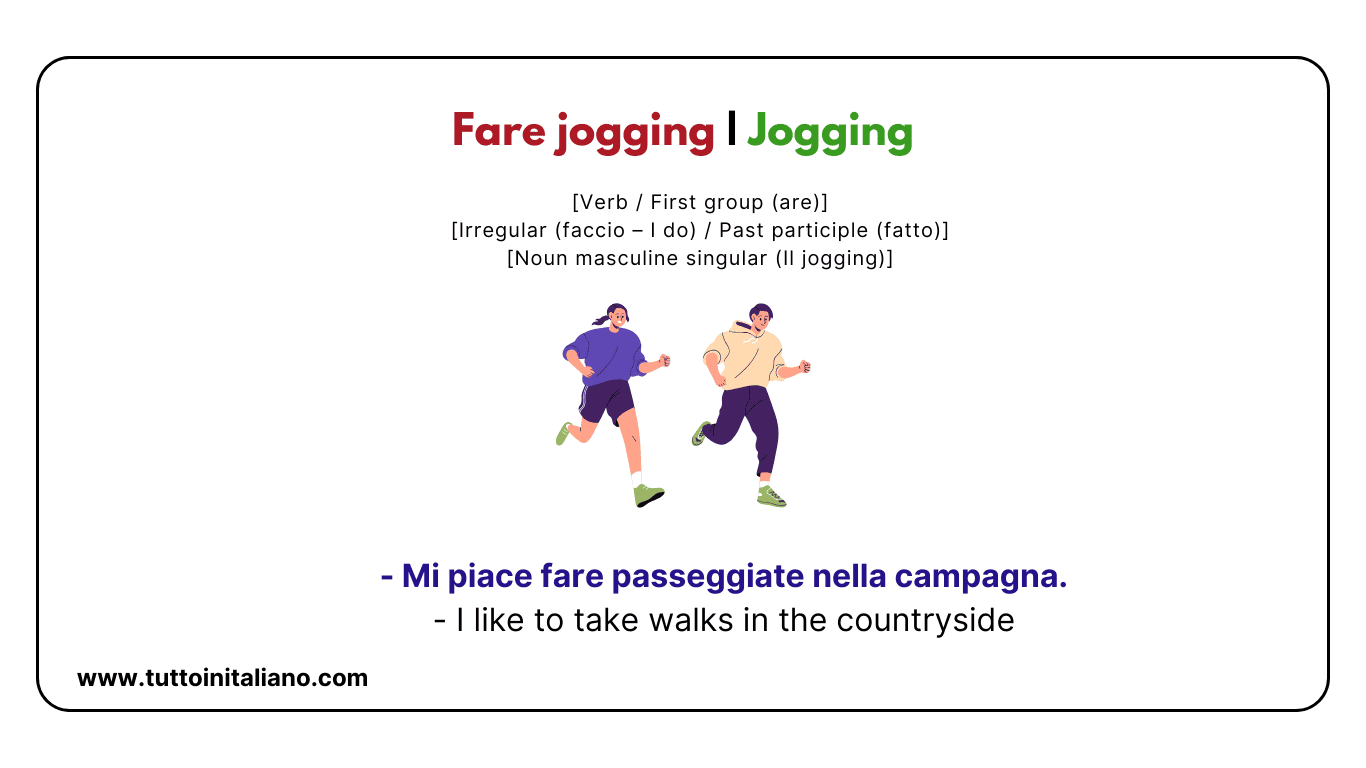 20+ Verb in Italian about the free time with easy examples for each ...