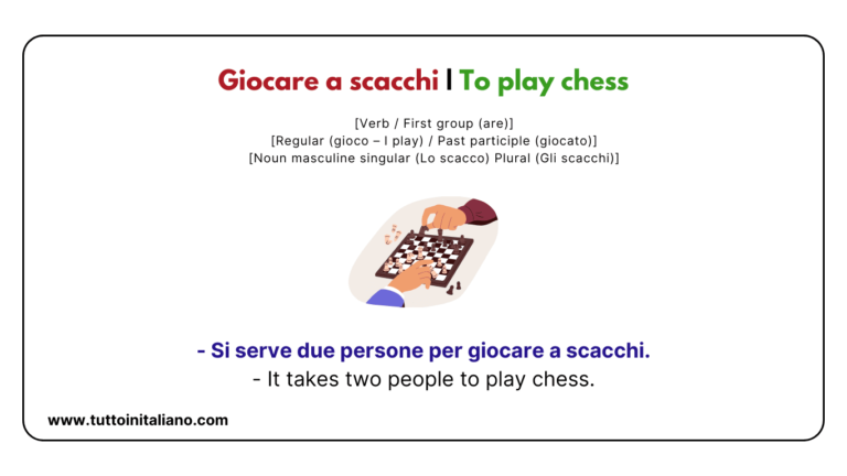 20+ Verb in Italian about the free time with easy examples for each ...