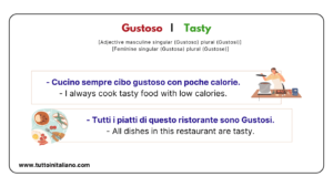 30+ Easy adjectives to describe food in Italian with examples ...