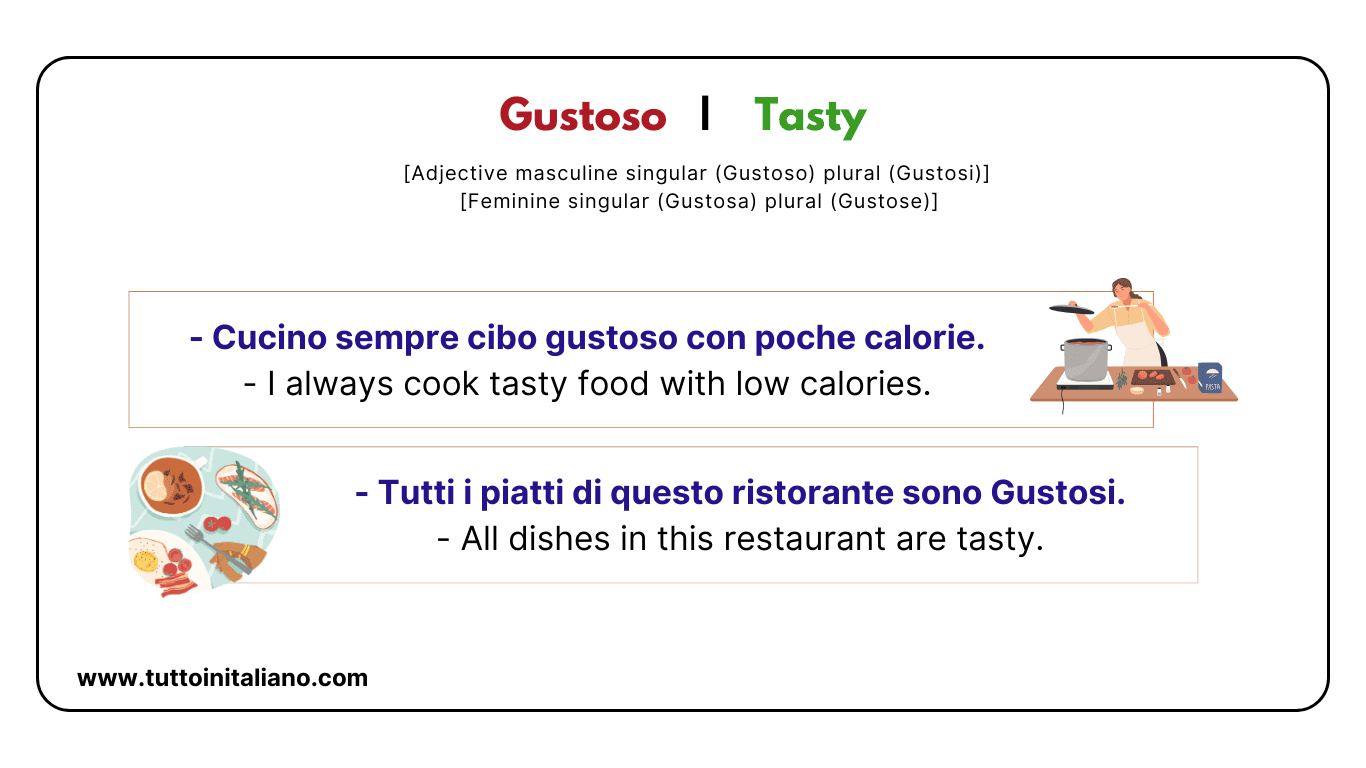 30+ Easy adjectives to describe food in Italian with examples ...