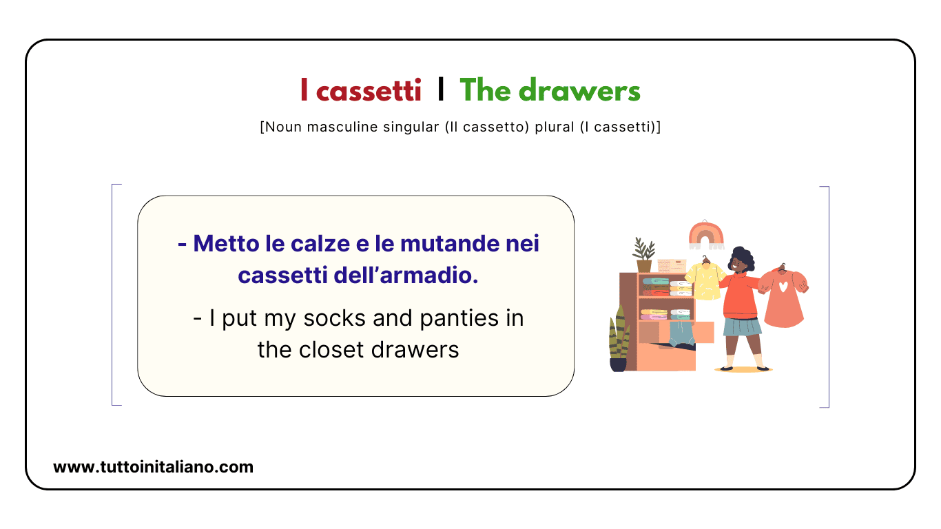 Italian for beginners: The Bedroom| Learn 20 easy bedroom word in ...