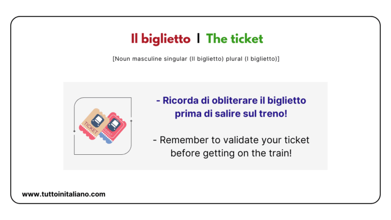 Train station in Italian | 20+ easy words about train station with ...