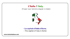 Learn words in Italian: 20+ Countries and Nationalities name with ...