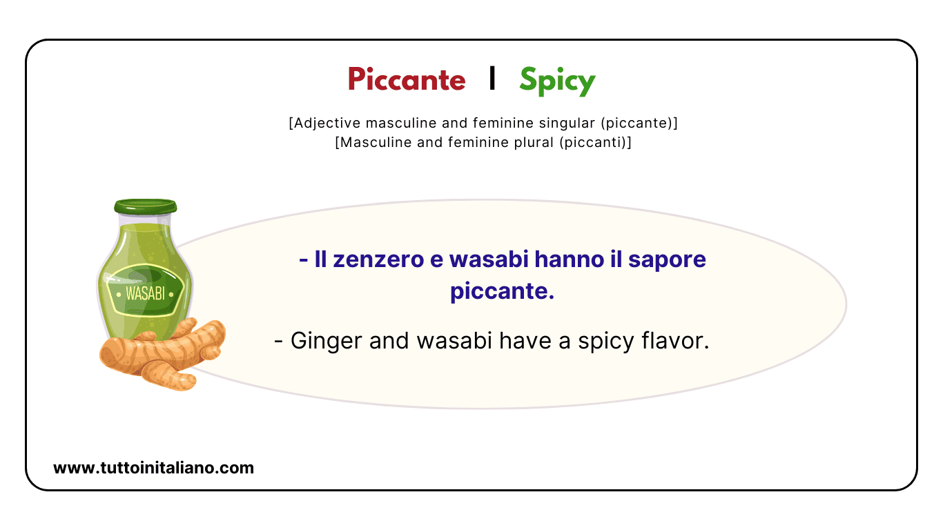 30+ Easy adjectives to describe food in Italian with examples ...