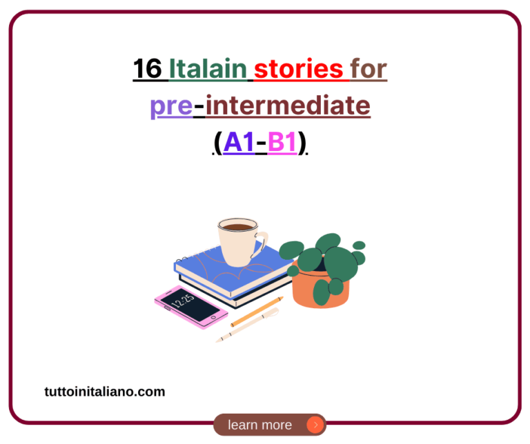 30+ Best books to learn Italian language | tuttoinitaliano