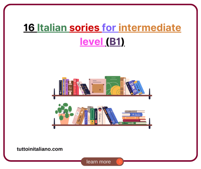 30+ Best books to learn Italian language | tuttoinitaliano