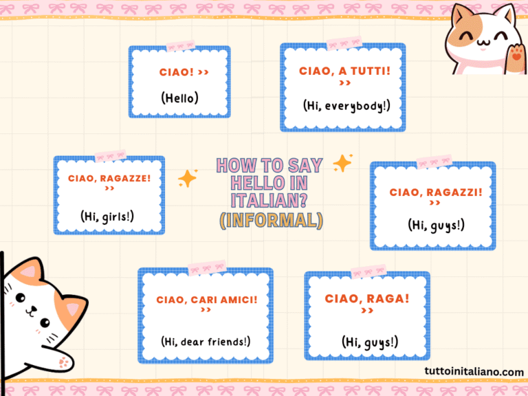 How do you say Hello in Italian? Ciao! | tuttoinitaliano